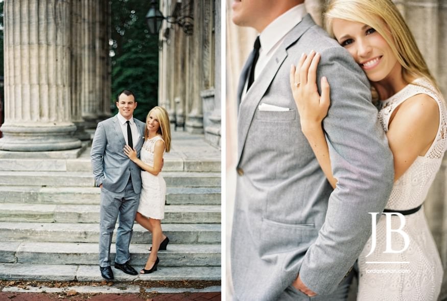 Old City Engagement Session - Philadelphia - Lisa & Patrick