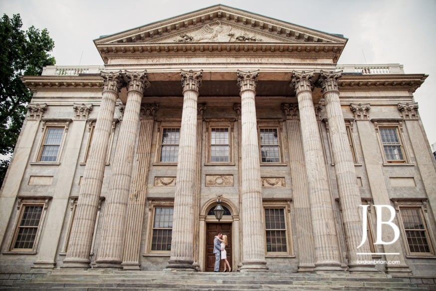Old City Engagement Session - Philadelphia - Lisa & Patrick